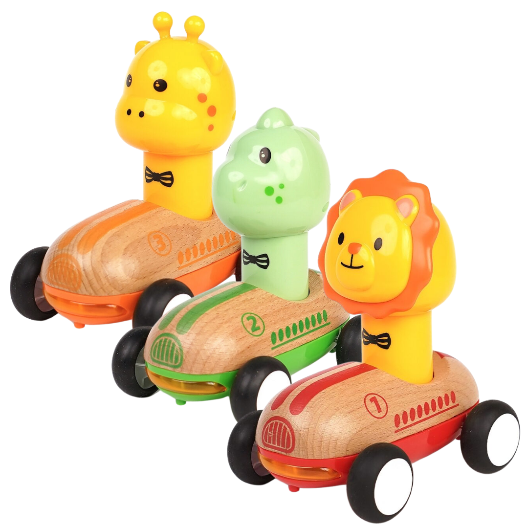 Wanborns I Wooden Press and Go Racer – Pickwick & Sprout