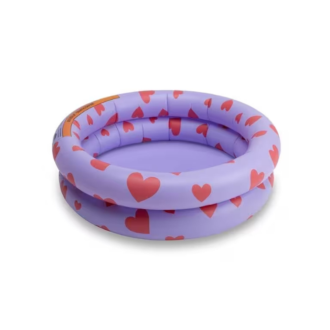 Swim Essentials I Inflatable Baby Pool - Sweet Hearts Lila - 60cm ...